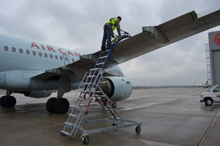 How to work safely at heights in Aviation. | Liftsafe Fall Protection ...