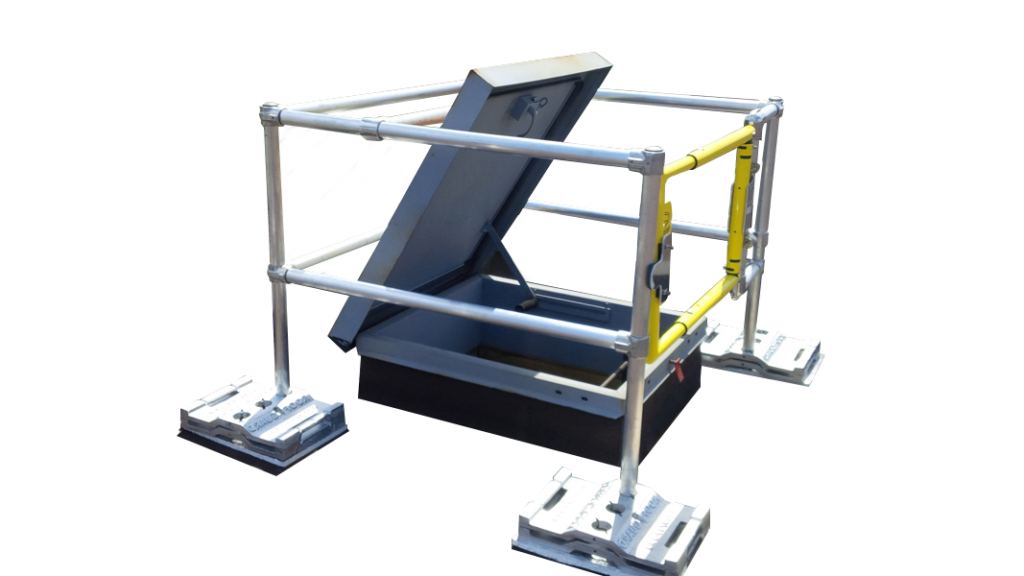Roofguard Hatch Guardrail | Canada | Liftsafe Fall Protection Division