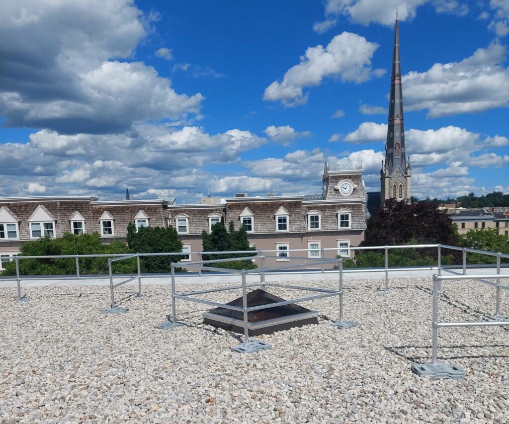 Roofguard Skylight Guardrail | Canada | Liftsafe Fall Protection