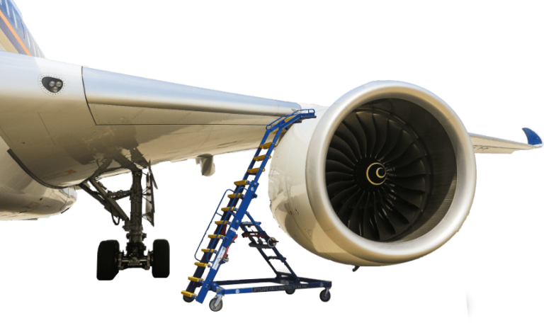 Aircraft Maintenance Platforms and Ladders | Canada | Liftsafe Fall ...