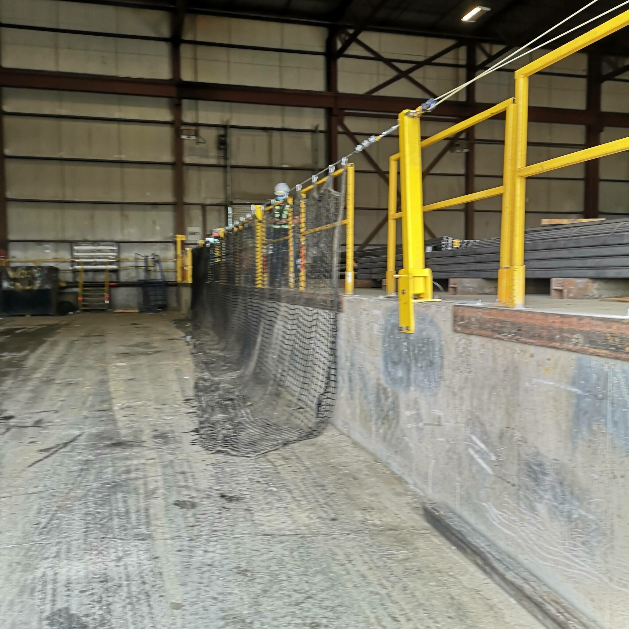 Truck and Barrier Netting Install in Cambridge ON | Liftsafe Fall ...