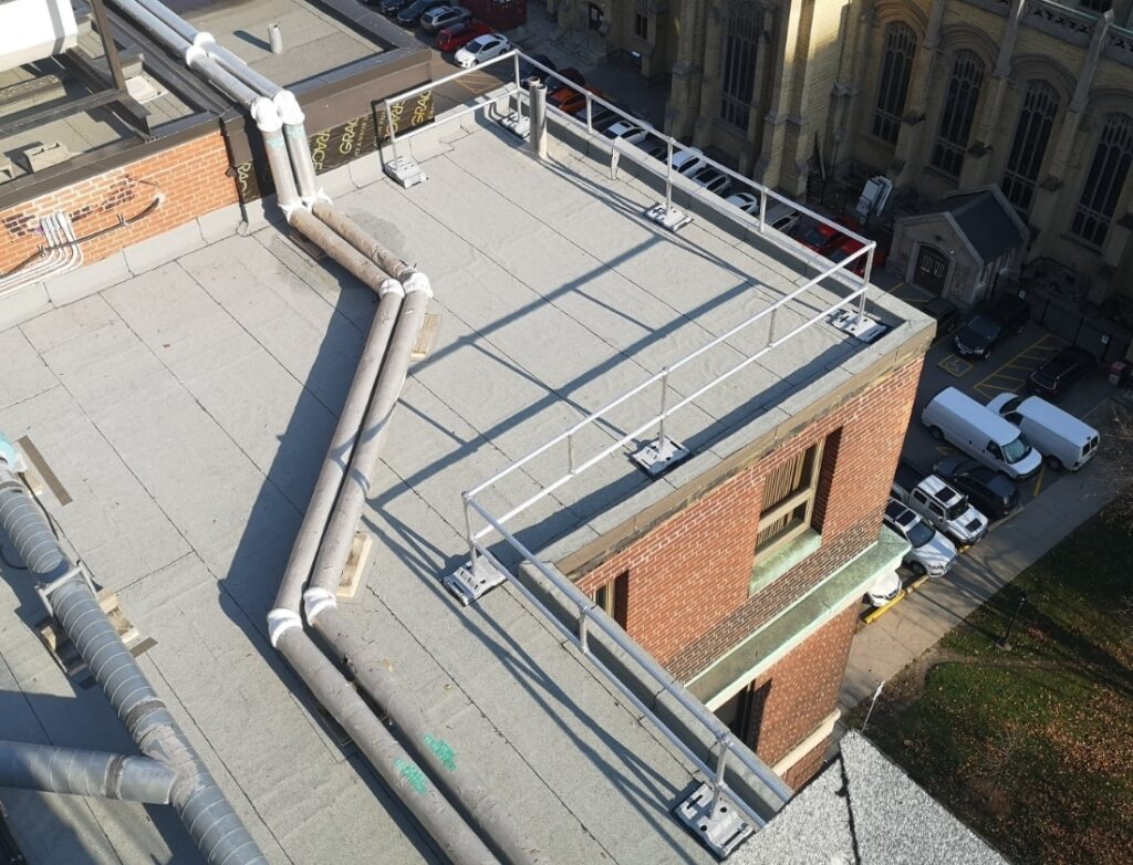 Rooftop Guardrail | Canada | Liftsafe Fall Protection