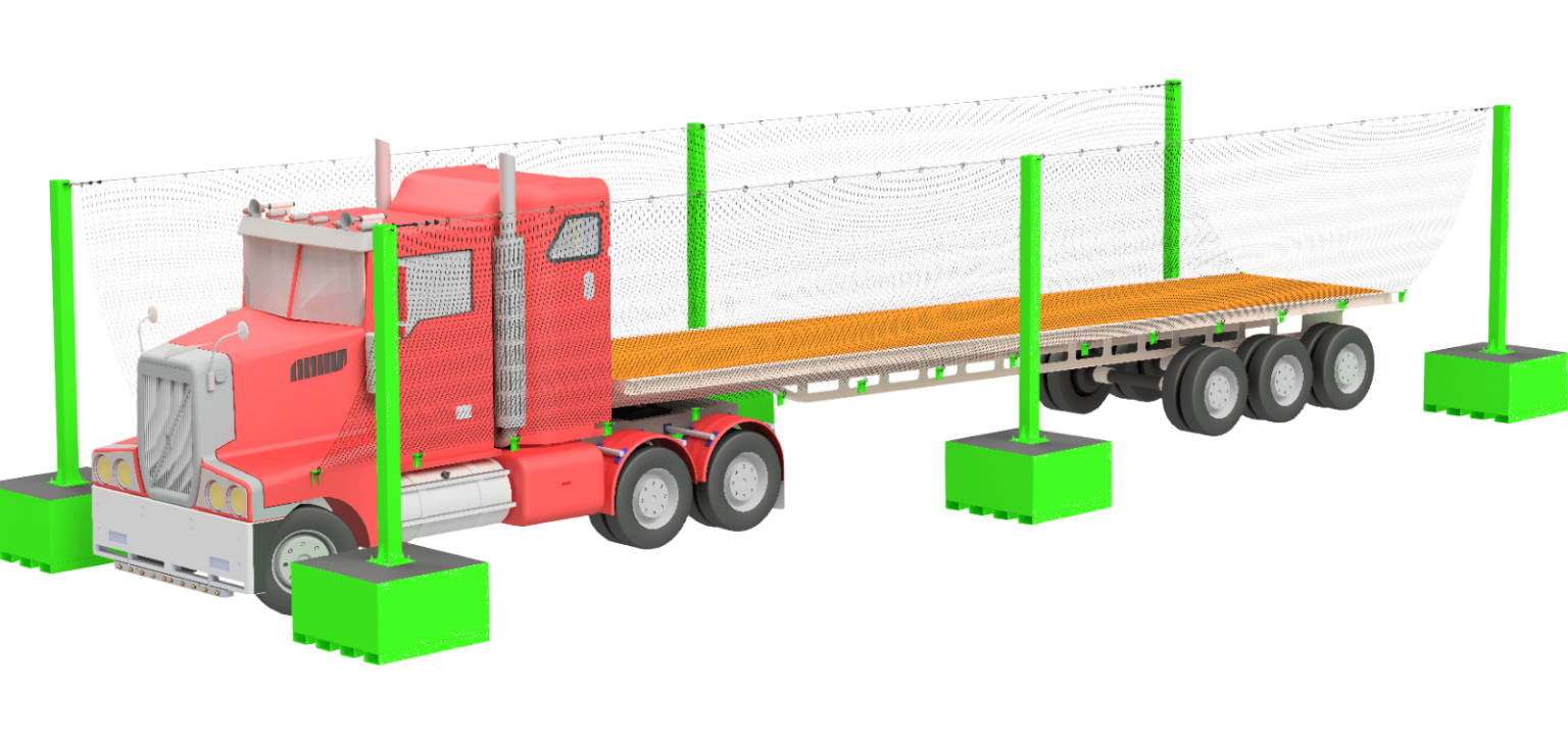 Flatbed Truck Netting | Canada | Liftsafe Fall Protection Division