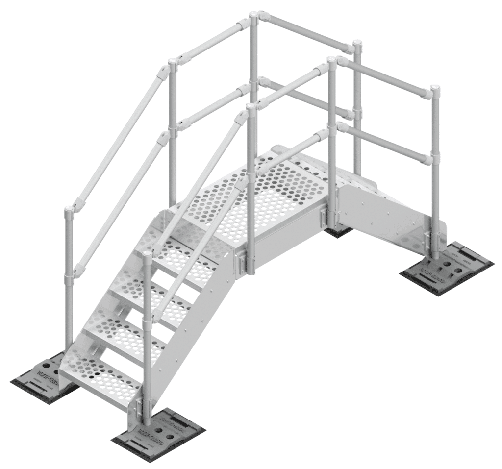 Modular Crossover Stairs | Liftsafe Fall Protection Division