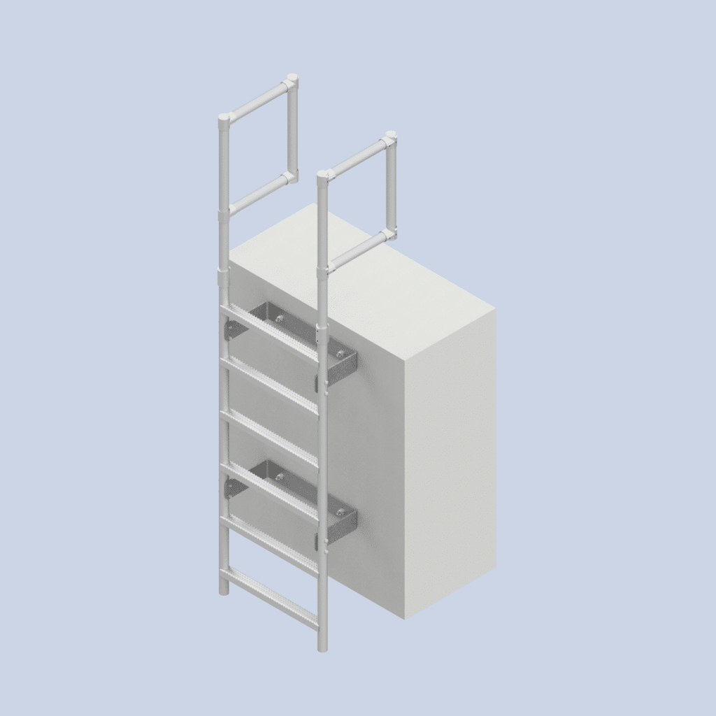 Modular Fixed Ladders | RoofClimb Series | Liftsafe Fall Protection ...