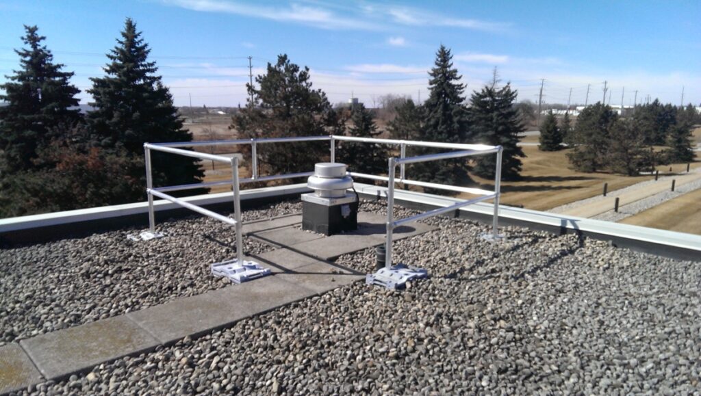 18 Foot Kit | RoofGuard Rooftop Guardrail | Liftsafe Fall Protection ...