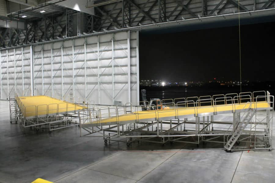 Custom Aircraft Maintenance Platforms | Canada | Liftsafe Fall Protection