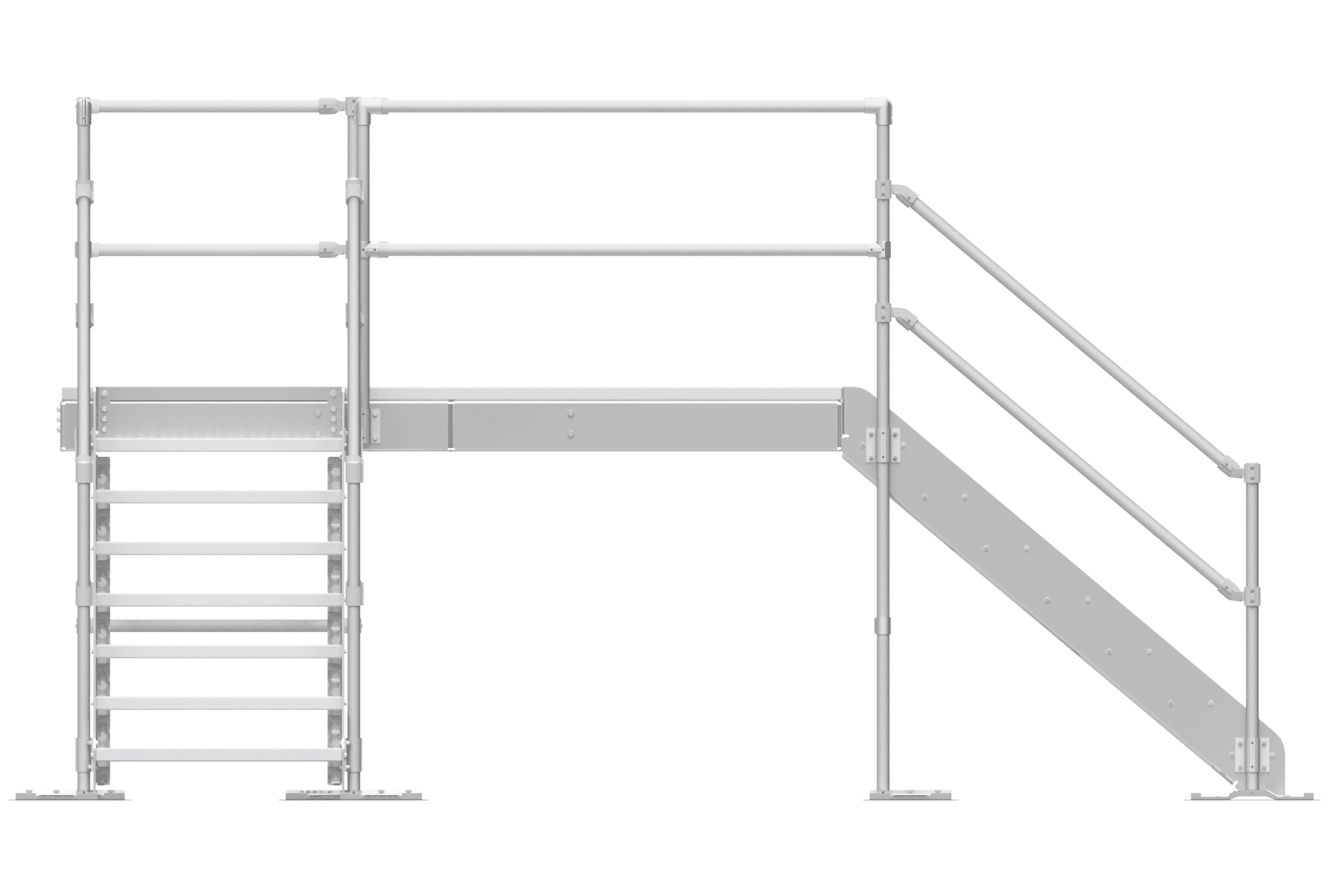 Modular Crossover Stairs | Liftsafe Fall Protection Division